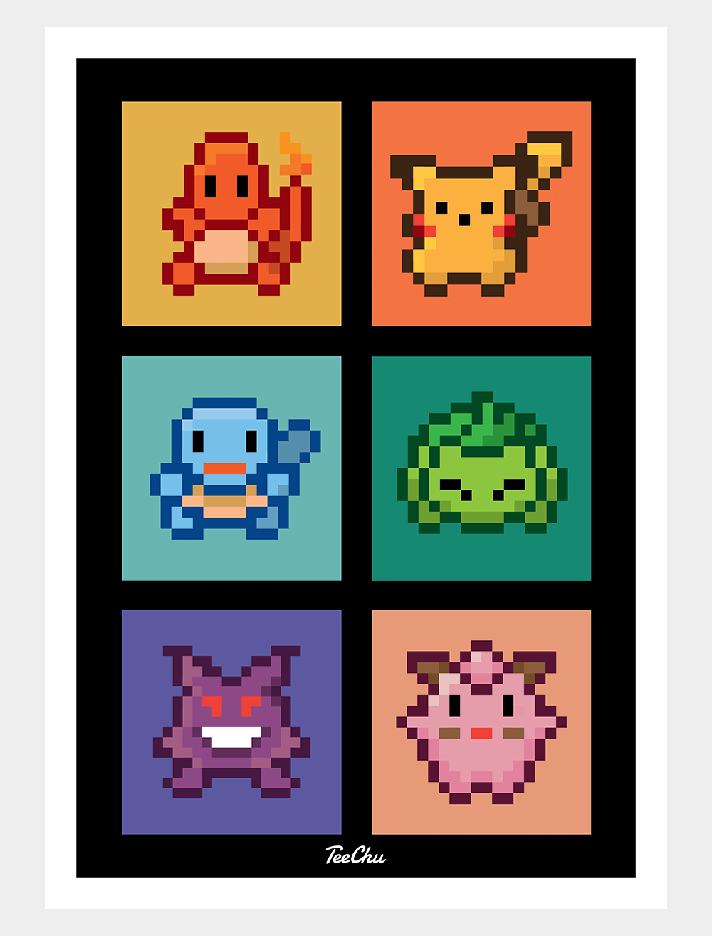 Pokemon Kanto Starters Sprites