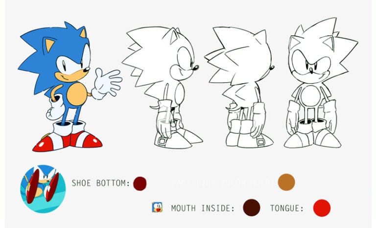 The Origins of Sonic the Hedgehog - TeeChu