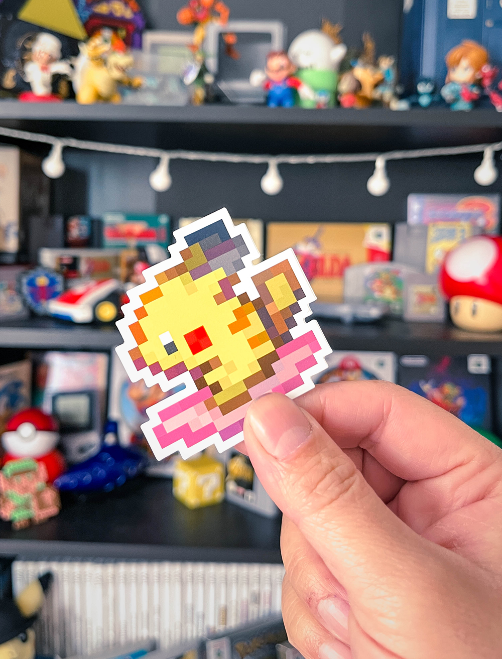 Pixel Pokemon Sticker Set - Fan design